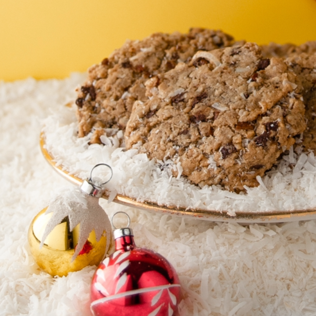 Cowboy Cookies with Peanut Butter - Vintage Baked Modern