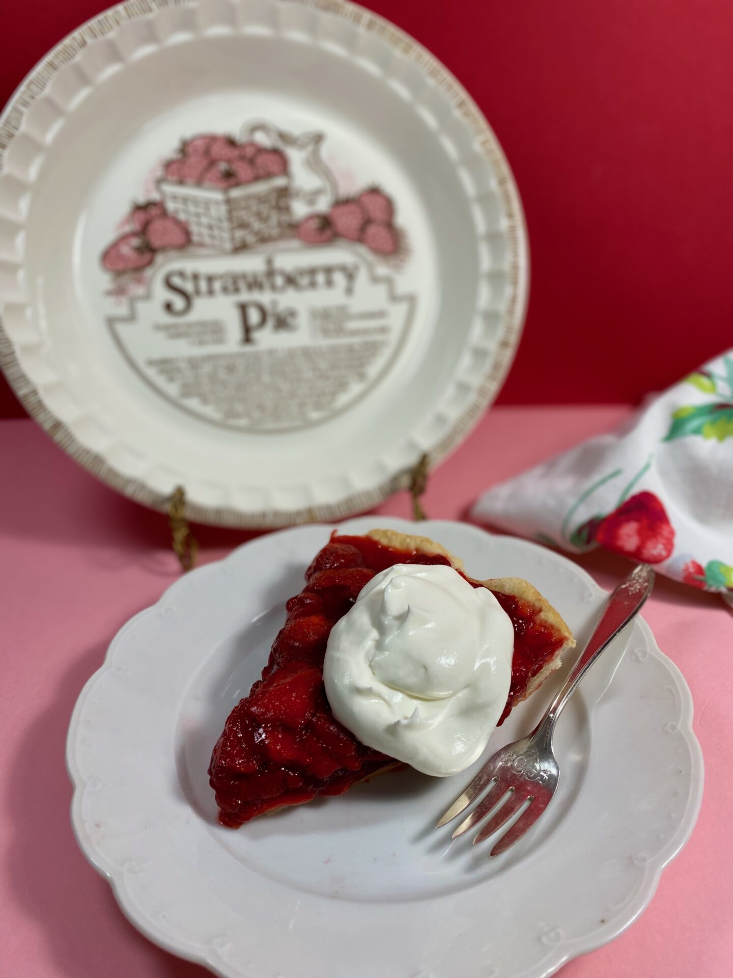 Fresh Strawberry Pie - Vintage Baked Modern
