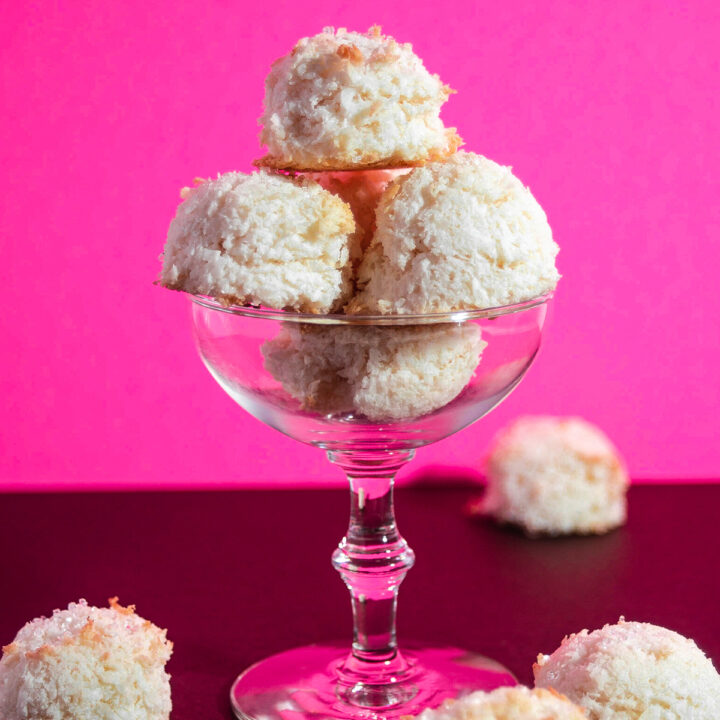Coconut Macaroon Cookies - Vintage Baked Modern